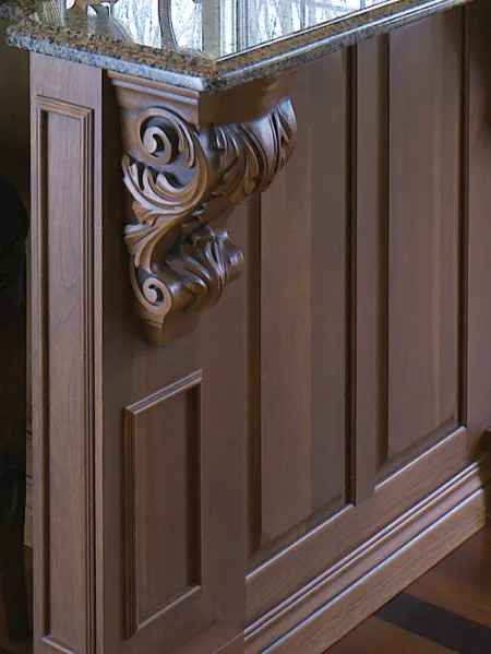 Corbels & Bar Supports - Cabinet Joint