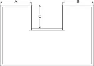 Recessed Back - Cabinet Joint