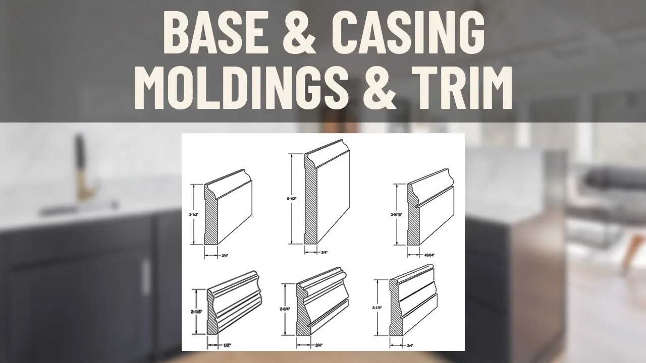 Base and Casing Moldings & Trim - Cabinet Joint