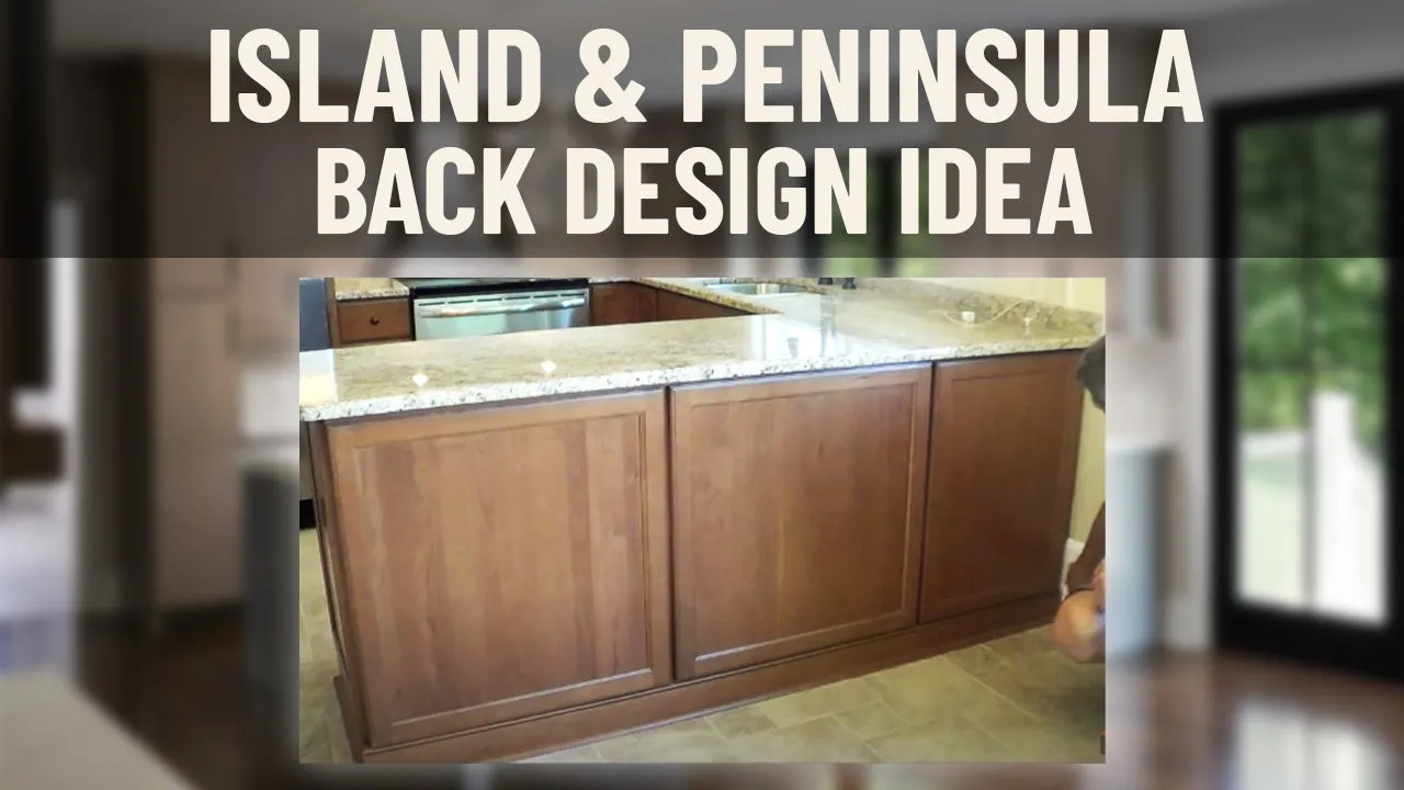Gabinetes De Base De Península Kitchen Peninsula Design Ideas For