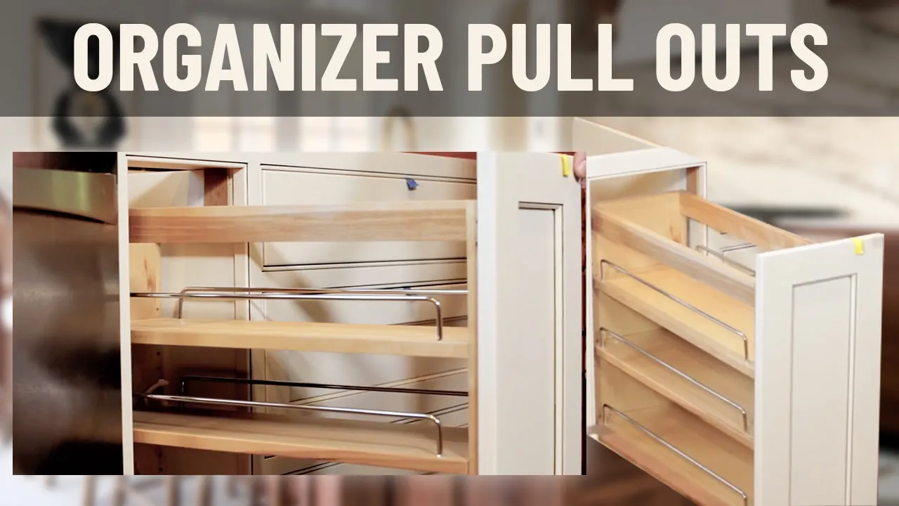 Organizer Pull Outs - Cabinet Joint