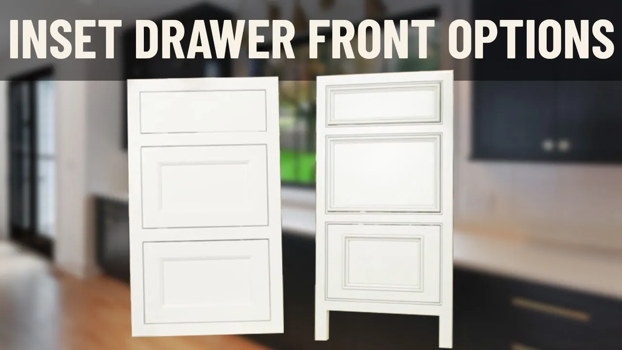 Inset Cabinet Drawer Front Options - Cabinet Joint
