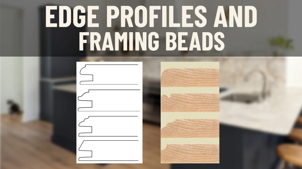 Edge Profiles & Framing Beads - Cabinet Joint
