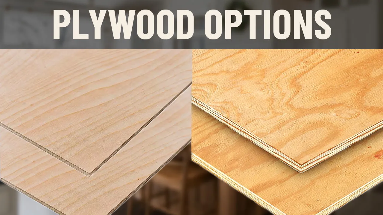 Plywood Options - Cabinet Joint