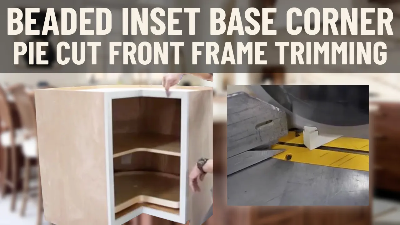 Beaded Inset Base Corner Pie Cut Front Frame Trimming (BCP, WCP ...