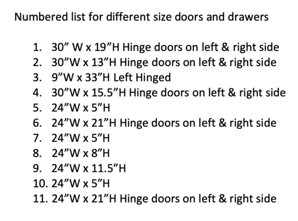 Measuring for Your New Cabinet Doors - Cabinet Joint