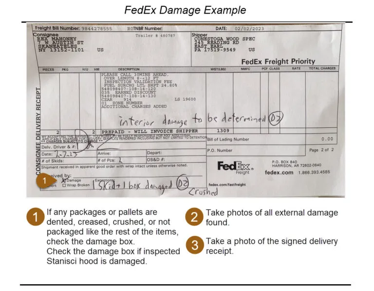 How to Sign for and Receive Delivery - Cabinet Joint