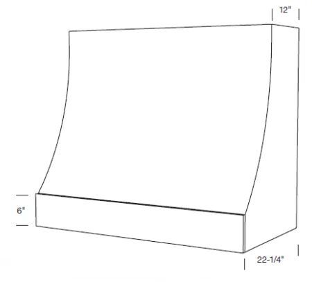 E3 – Series Hood - Cabinet Joint