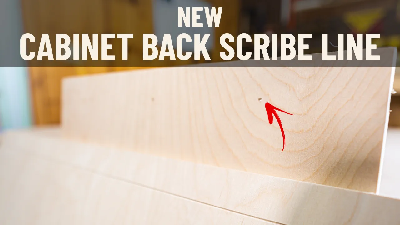 New Cabinet Back Scribe Line | Creating More Accurate RTA Assembly ...