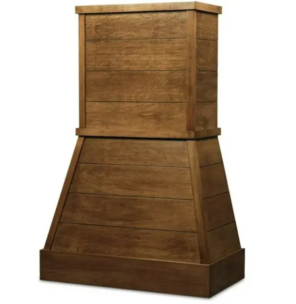 Tapered Farmhouse Hood w/Detached Chimney - Cabinet Joint