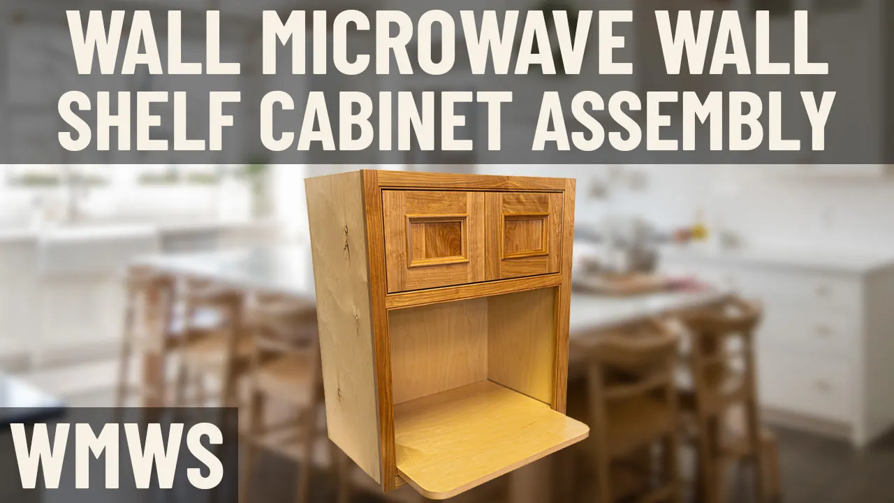 Wall Microwave Wall Shelf (WMWS) Cabinet Assembly - Cabinet Joint