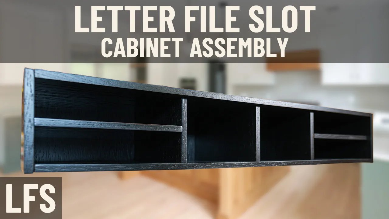 Letter File Slot Cabinet Assembly (LFS) - Cabinet Joint