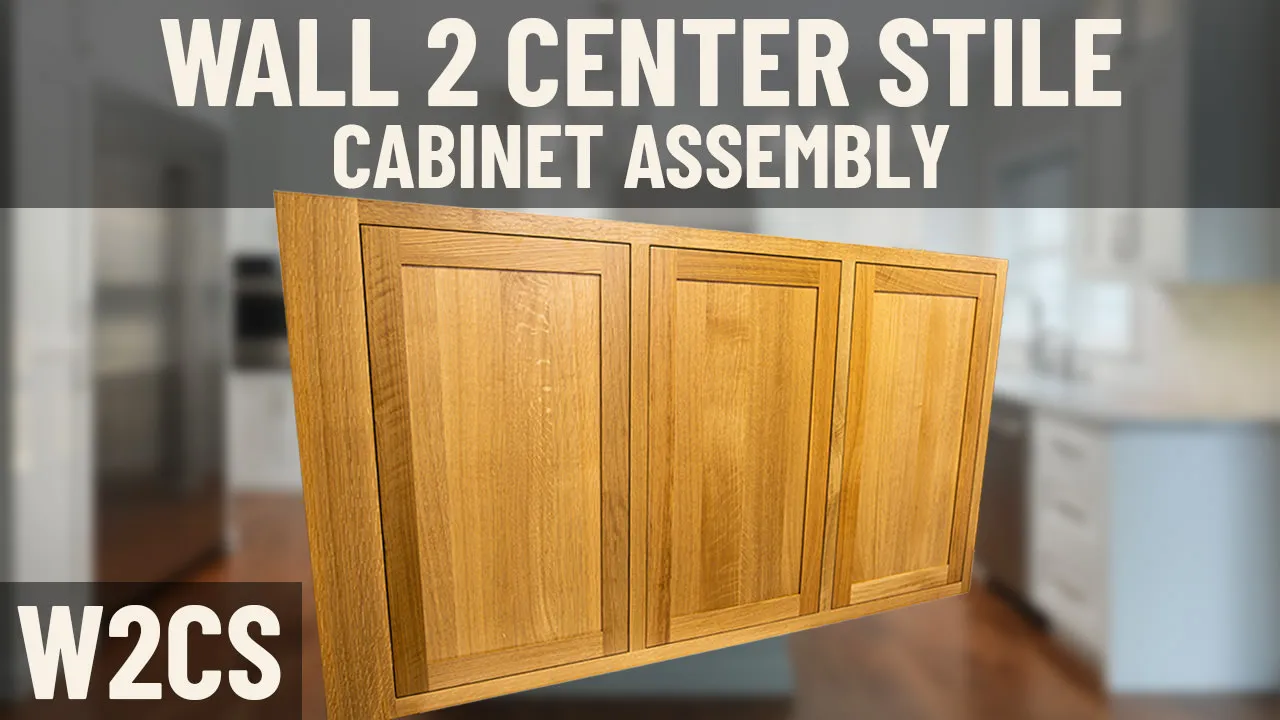 Wall 2 Center Stile Cabinet Assembly, Features & Benefits (W2CS ...