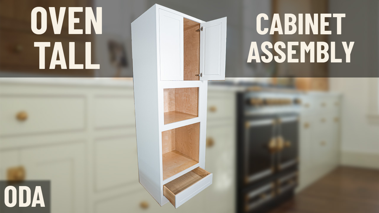 Custom Oven Tall Cabinet Assembly (ODA) - Cabinet Joint