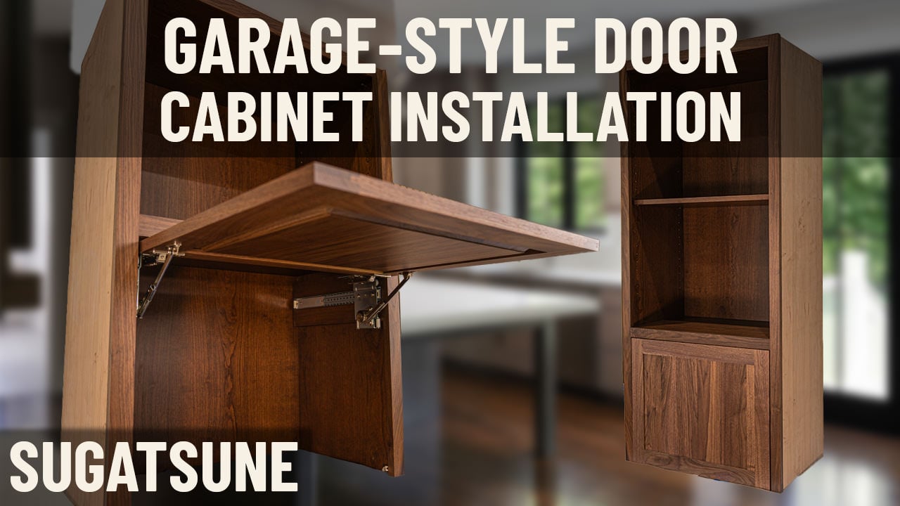 Sugatsune Inset Receding Cabinet Door Installation for DIYers - Cabinet ...